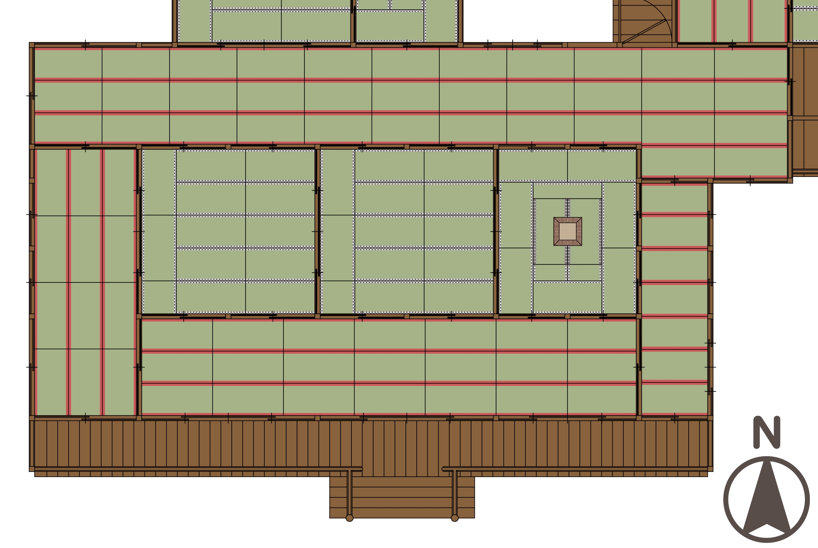 Japanese Dojo Floor Plans Complete Shed Design Sketchup ~ Indr
