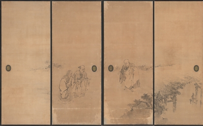 Three Laughs at Tiger Brook - Kyoto Imperial Palace